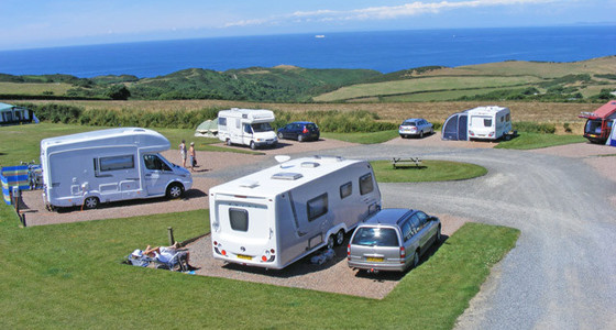 Damage Barton Caravan and Camping Site, Woolacombe, Devon