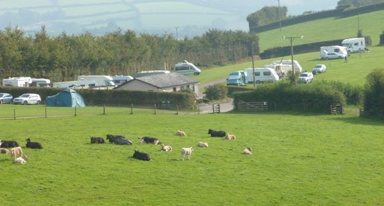 Halse Farm Touring Park, Minehead, Somerset