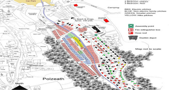 Valley Caravan Park, Wadebridge, Cornwall