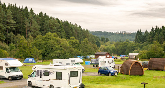 Kielder Caravan & Camping Site, Hexham, Northumberland