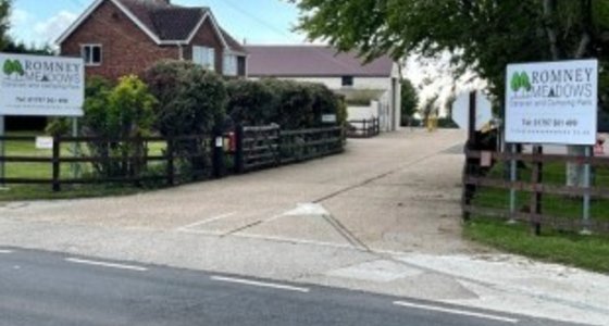 Romney Meadows Caravan and Camping Park, Romney Marsh, Kent